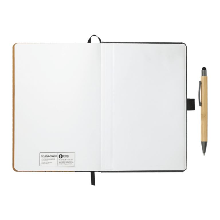 FSC® Bamboo Bound Journal Book Bundle Set - Nourish and Flex